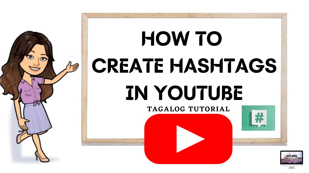 HOW TO CREATE HASHTAGS IN YOUTUBE | Tagalog Tutorial - YouTube