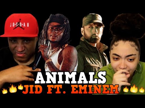 MY DAD REACTS TO JID - Animals (Pt.1) ft. Eminem REACTION