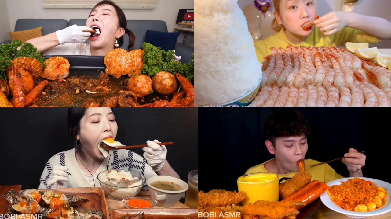 [MUKBANG ASMR] Tổng Hợp Các Video Mukbang Triệu View Siêu Hấp Dẫn - YouTube