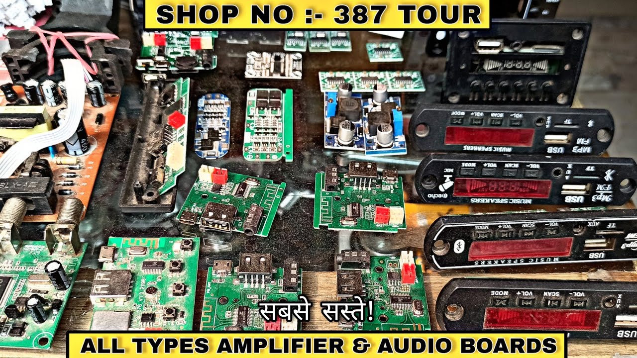 All amplifier boards, audio boards, all speaker's, JBL, led tv, DIY ...