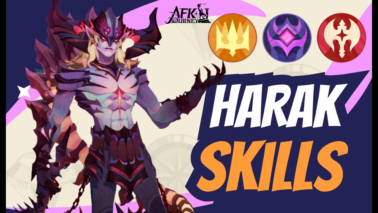 Harak tiene la habilidad más loca de AFK Journey!! Análisis del nuevo ...