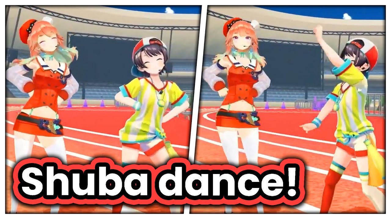 Subaru and Kiara performs Duck Dance [Hololive] - YouTube