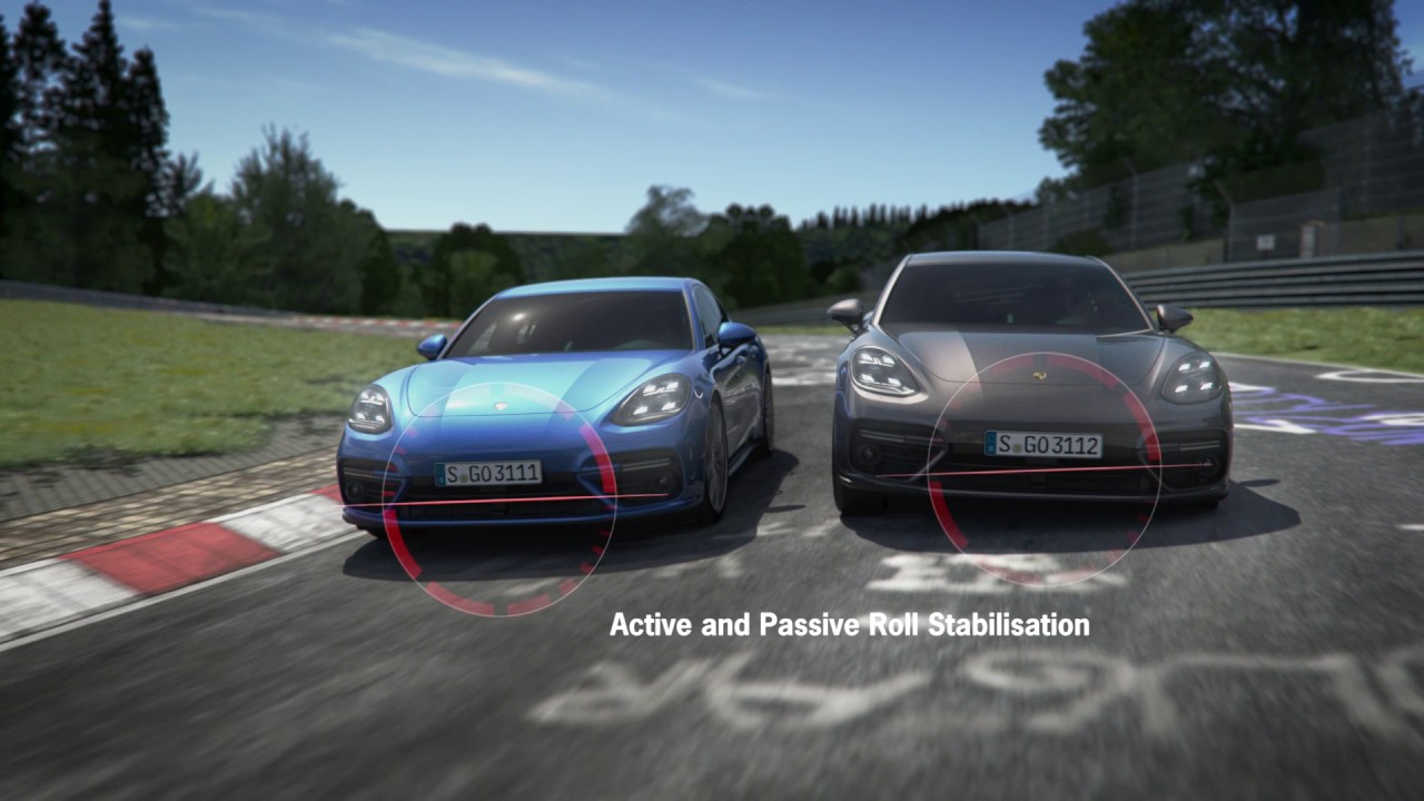 Porsche Panamera PDCC Sport - YouTube