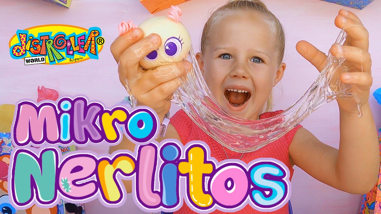 Nerlies in Slime! New Mikro Nerlitos from Distroller World. - YouTube