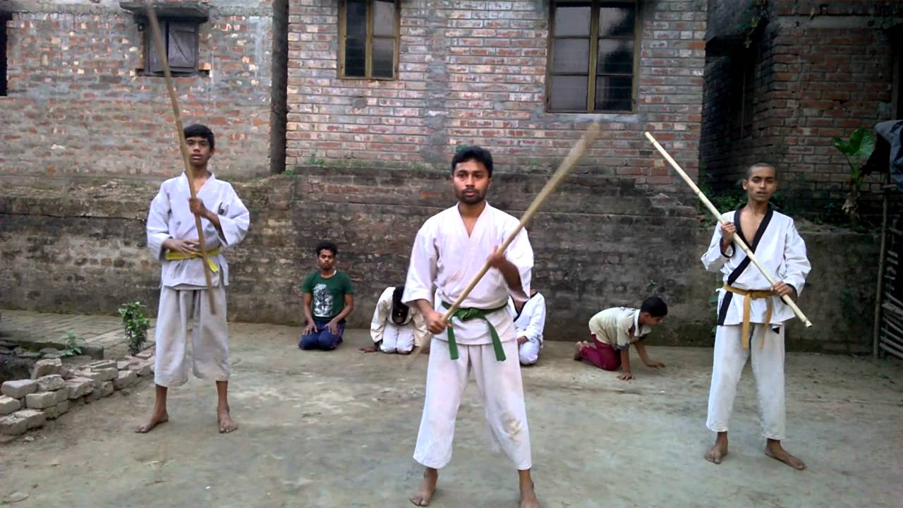 Bo Stick Techniques Kata-Combinetion - YouTube