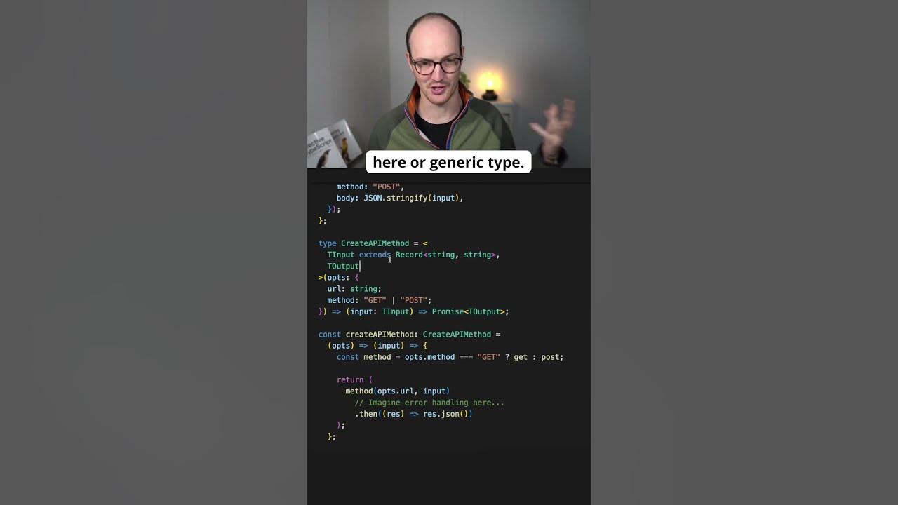 Building a type-safe fetch in #typescript - YouTube