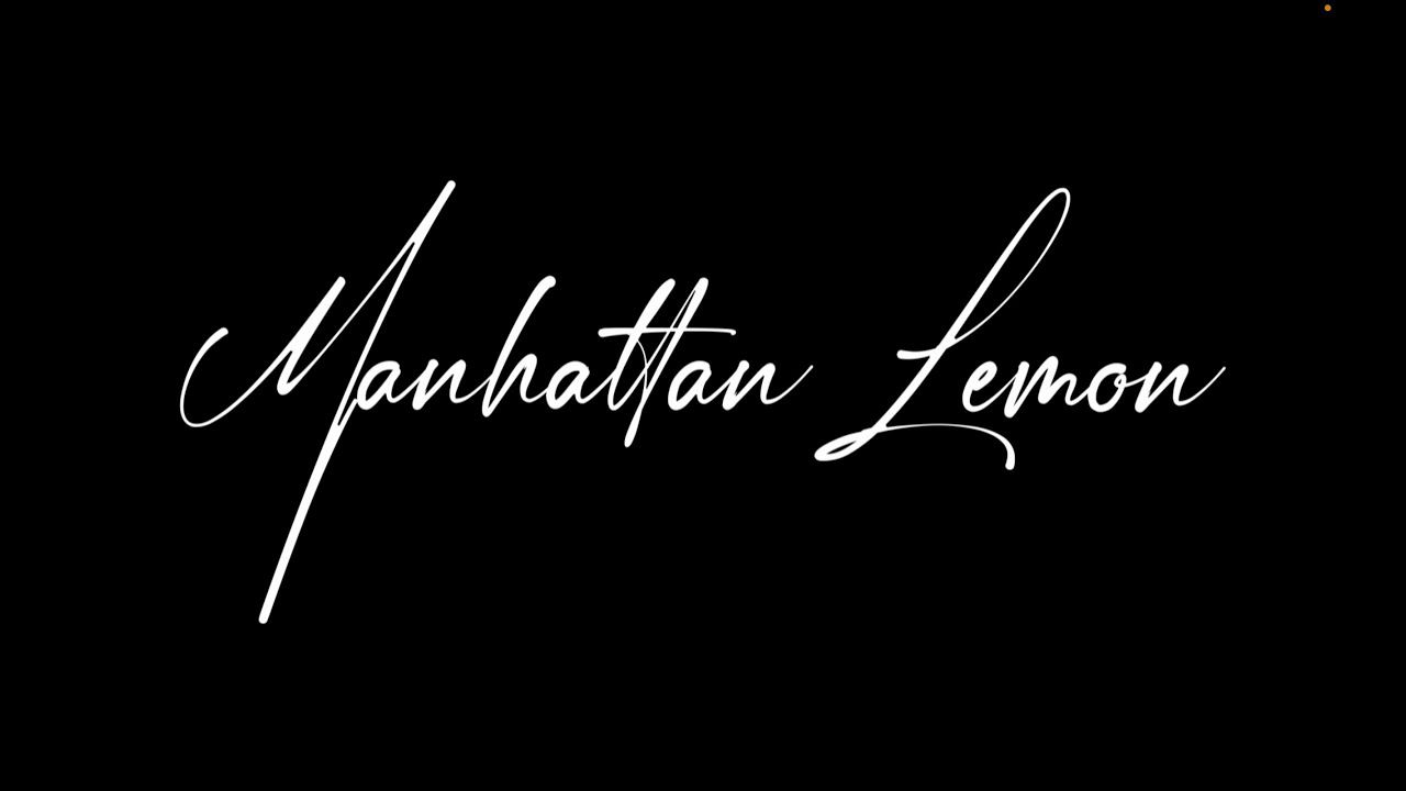 Medley francais Manhattan Lemon - YouTube