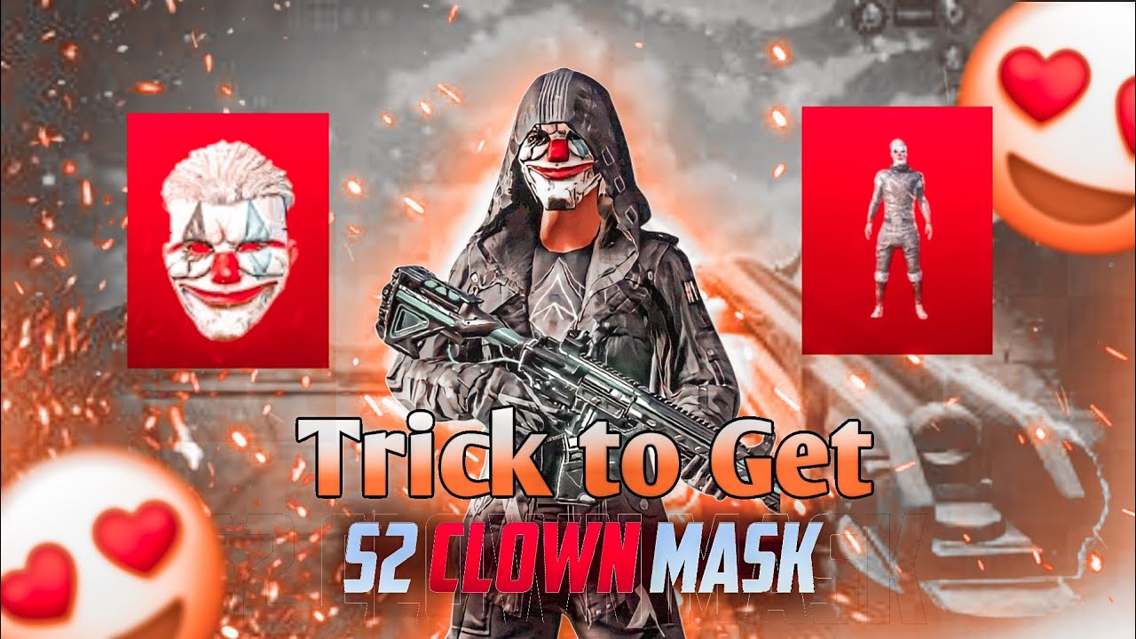 Get Season 2 Clown mask for free | 100% working trick | Pubg - YouTube