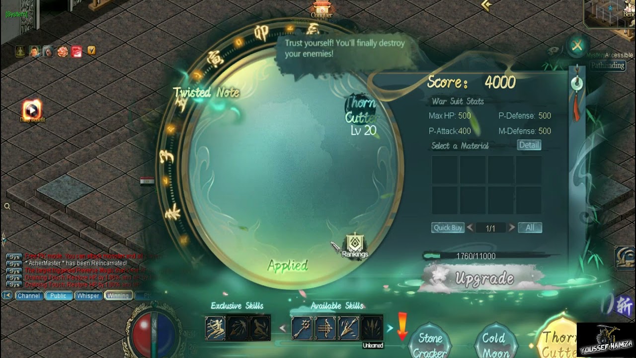 Conquer online Archer trick & New runes | كونكر اونلاين خدعة ارشر و ...