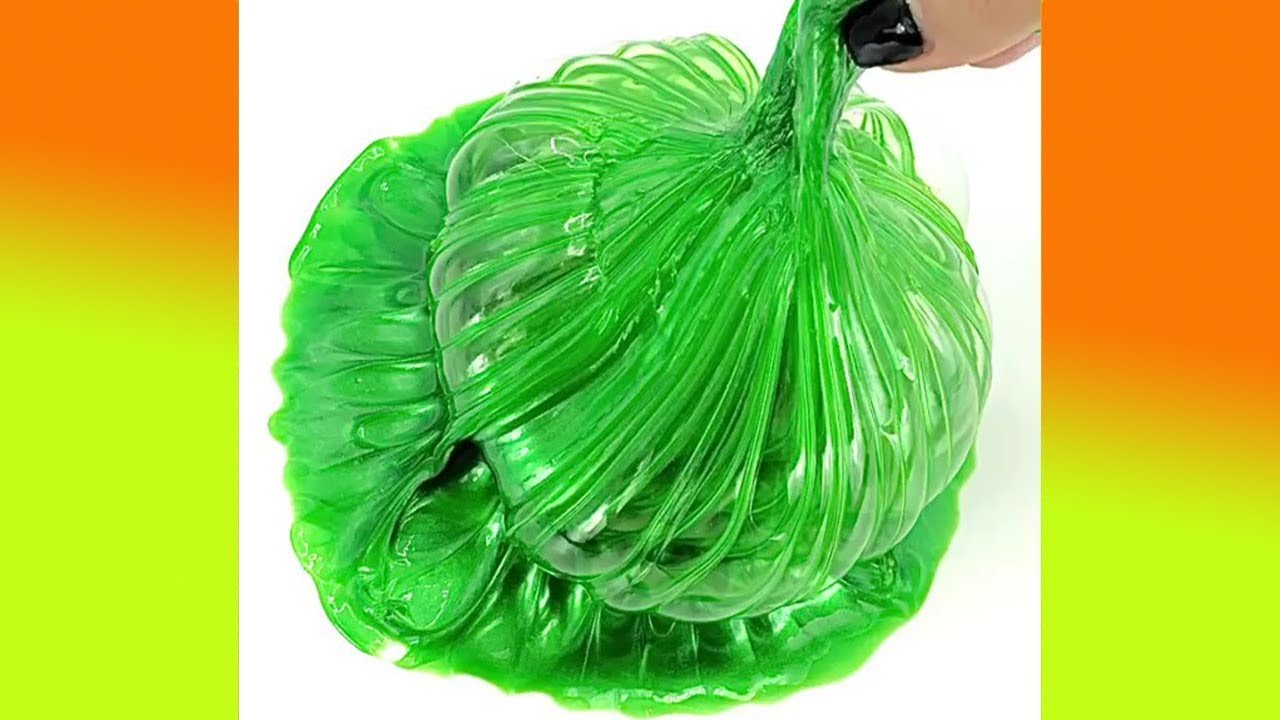 SLIME PRESSING ASMR | The Most Satisfying Slime Videos - YouTube