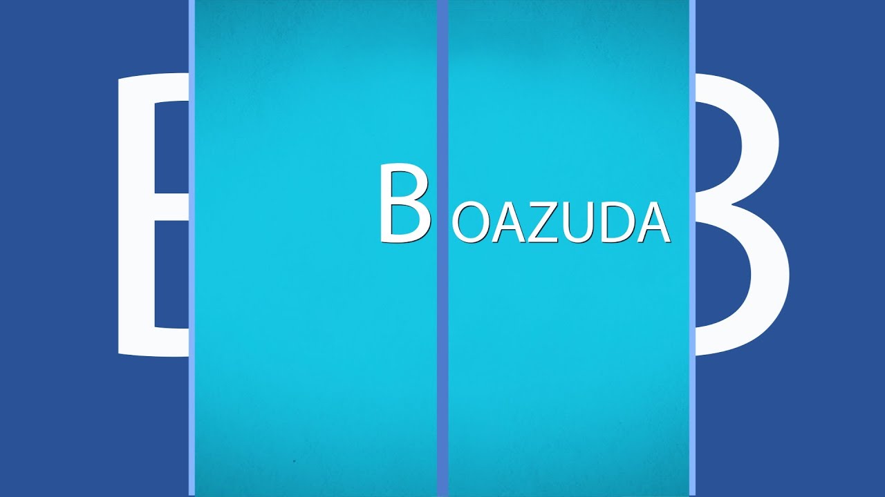 B de BOAZUDA por Costanza&Marilu - YouTube