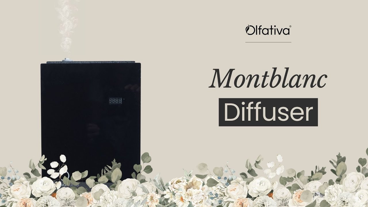 Olfativa Montblanc Ambient Diffuser Setup - YouTube