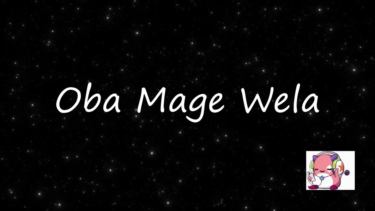 Oba mage wela cover song - YouTube Music