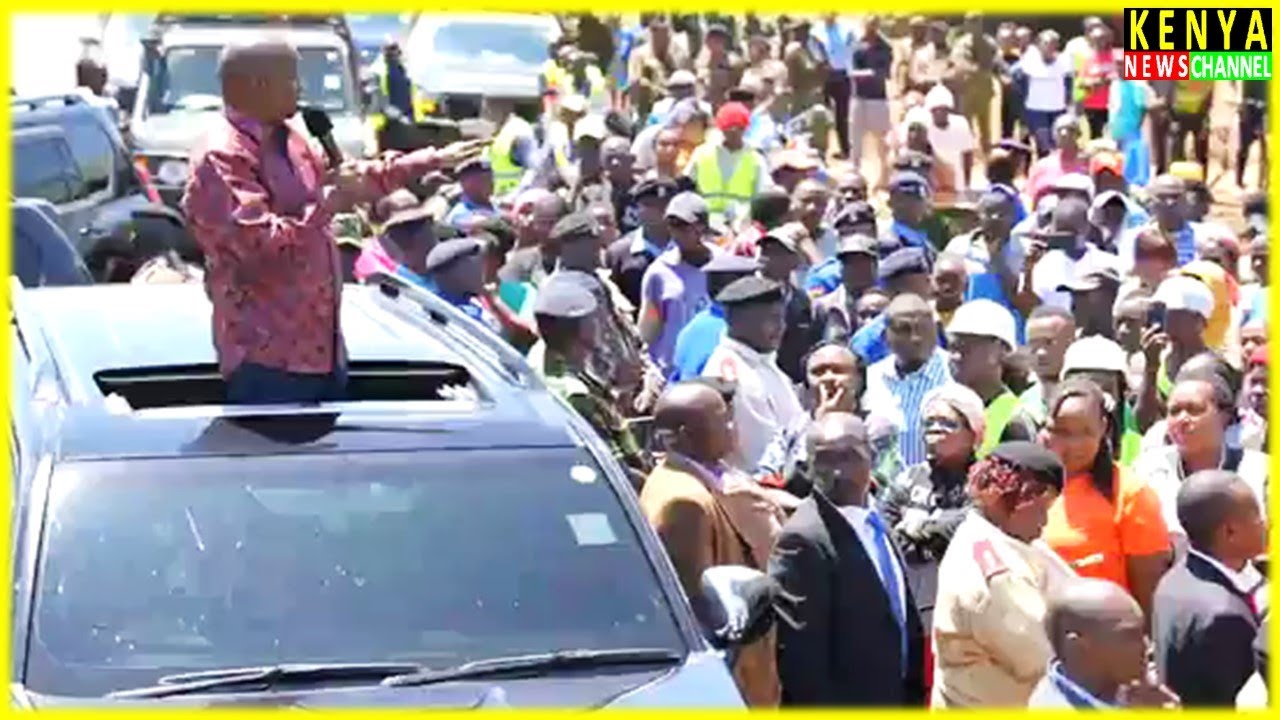 Kindiki BLOCKED by Huge Crowd today at Embu - YouTube