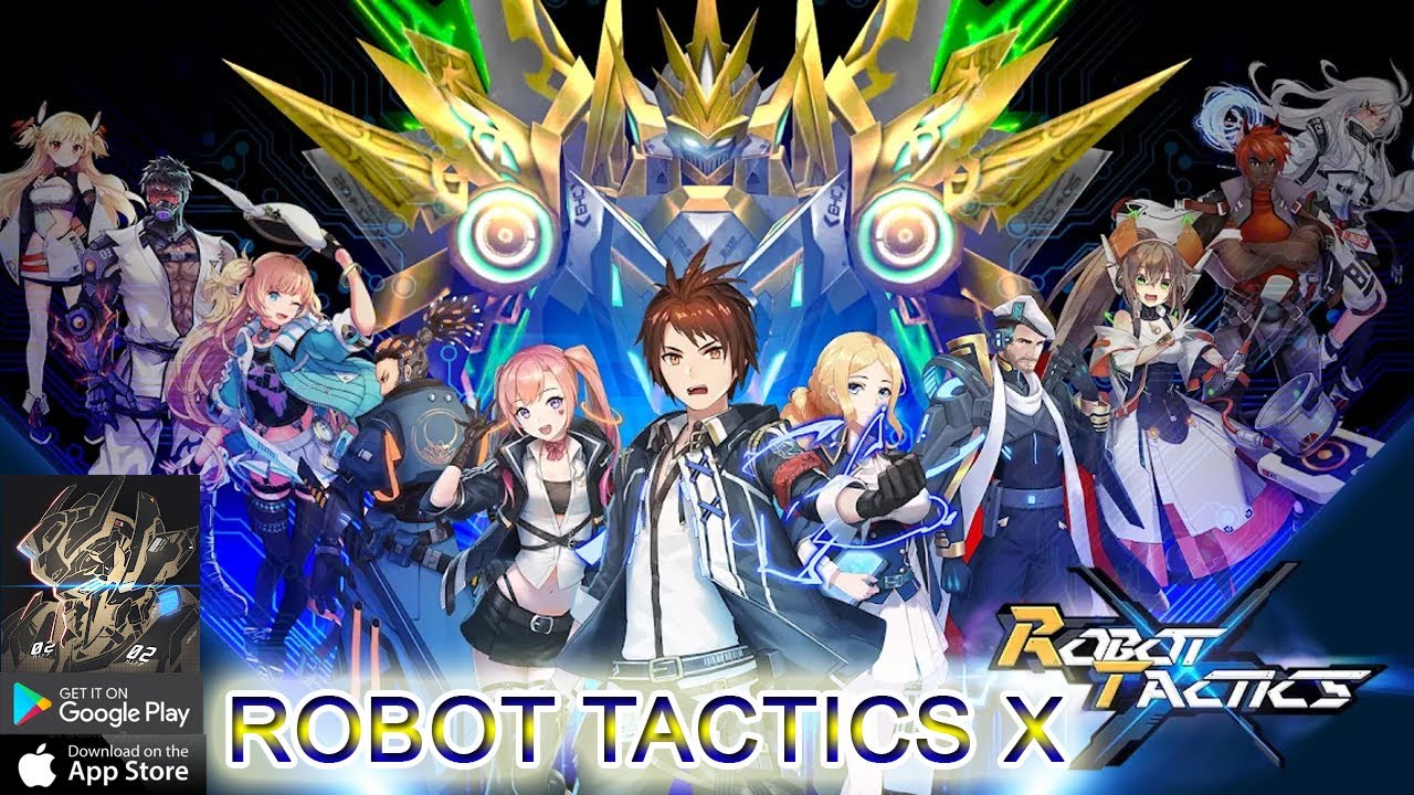 Robot Tactics X Strategy RPG Gameplay Android iOS | Game Mobile Robot ...