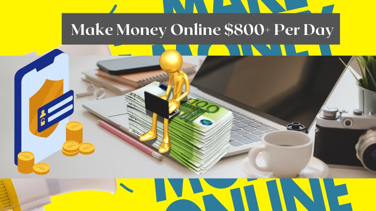 Make Money Online $800+ Per Day || Passive Income Work From Home ...