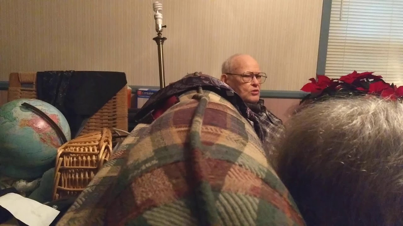 Dad and us at Christmas time talking - YouTube
