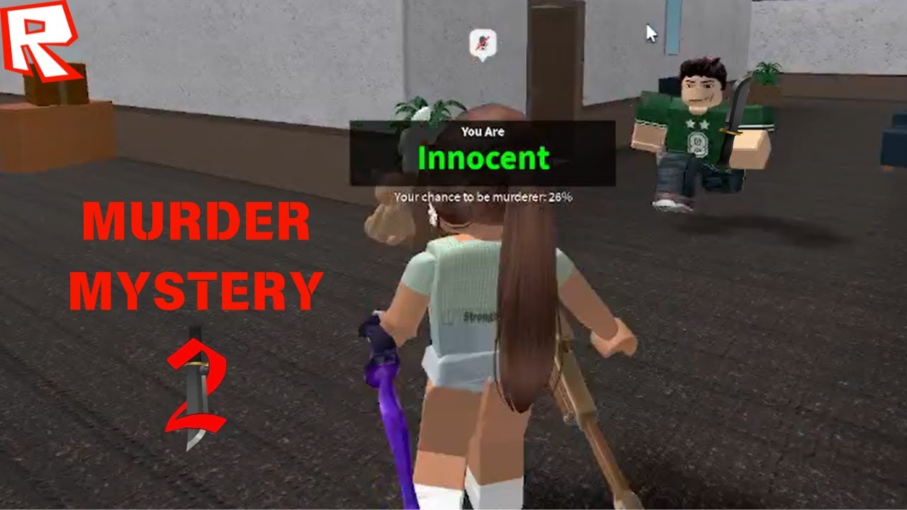 Playing Murder Mystery 2 and winning every round... - YouTube