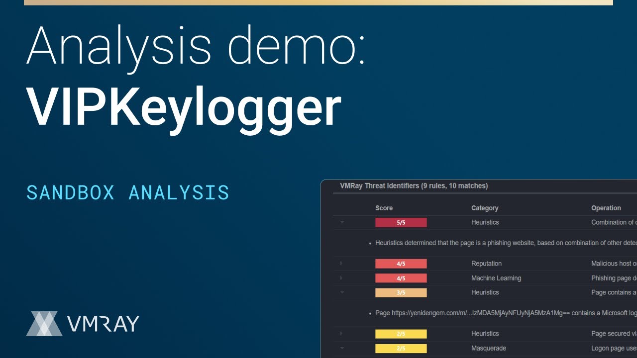 In-depth analysis demo: VIPKeylogger Sandbox Analysis - YouTube