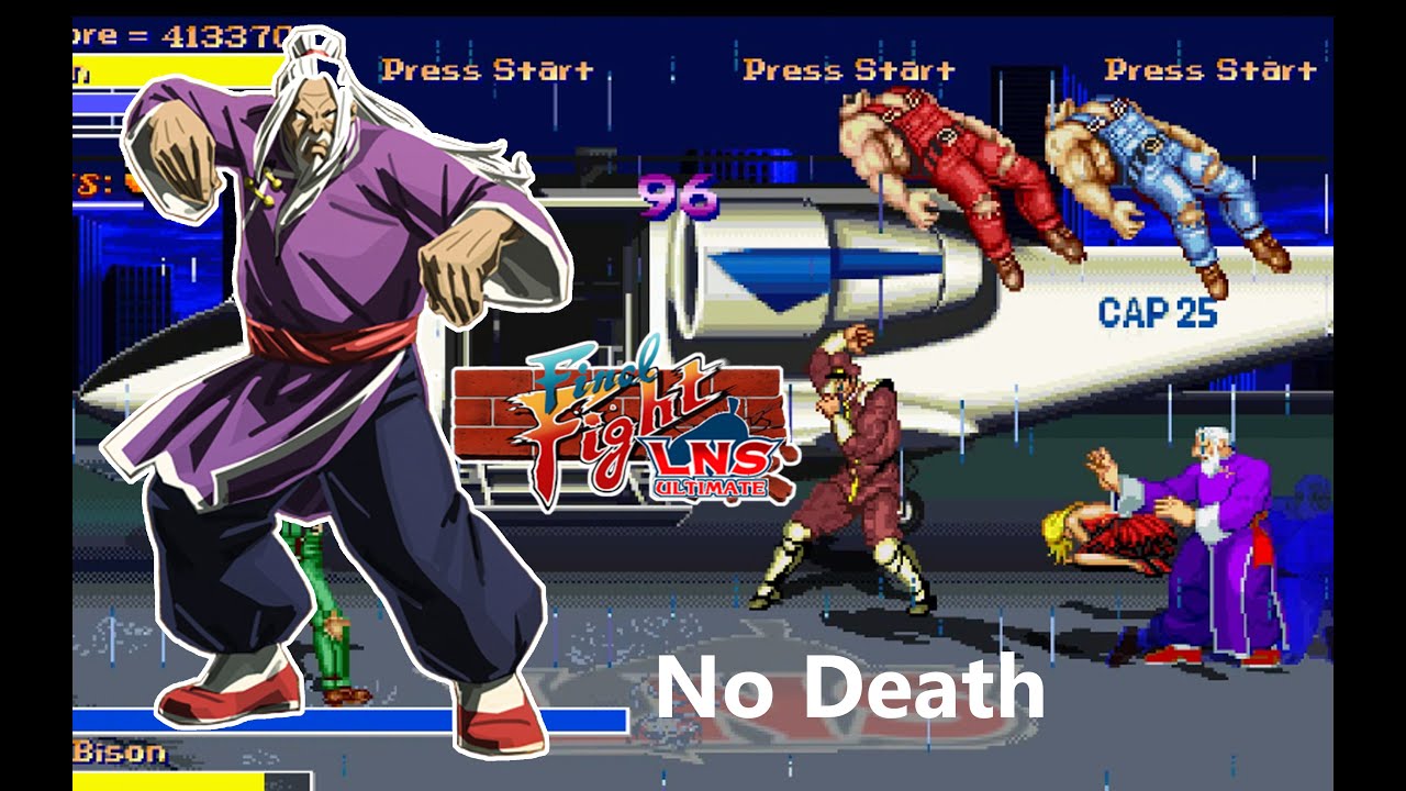 Final Fight LNS Ultimate V.03 (NO DEATH) Gen Hard Mode | Arcade ...