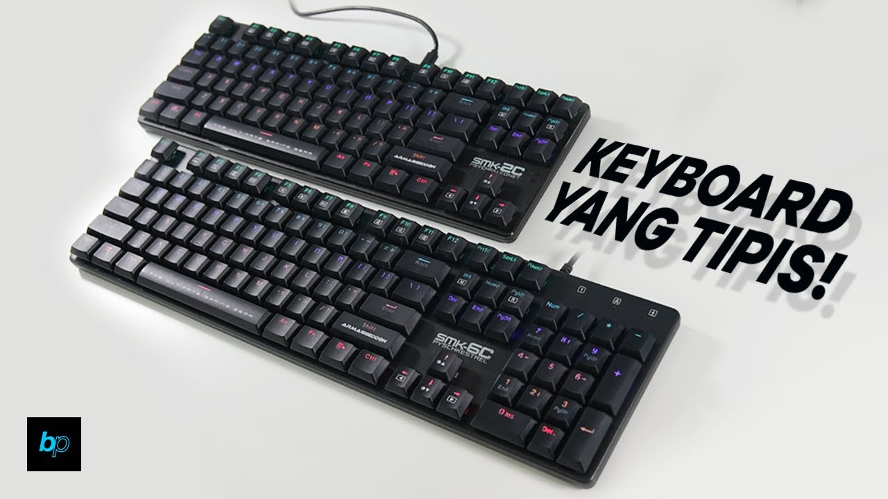Keyboard Mechanical low profile Armageddon SMK Series! Unboxing ...