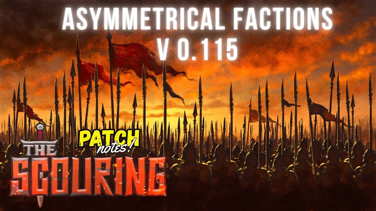 The Scouring RTS | Early Access Asymmetrical Mod | NEW UNITS! - YouTube