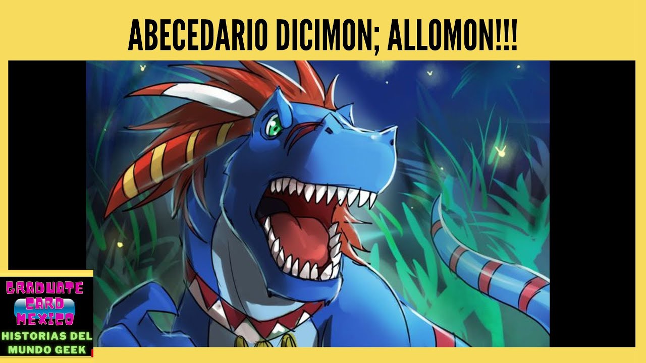 Abecedario Digimon!!! Allomon! - YouTube