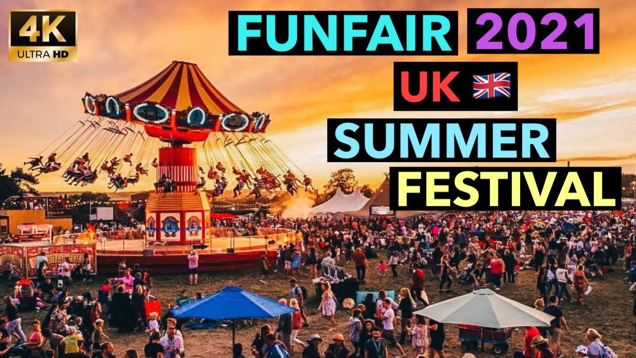 [4K] Funfair 2021| London Summer festival | East London | - YouTube