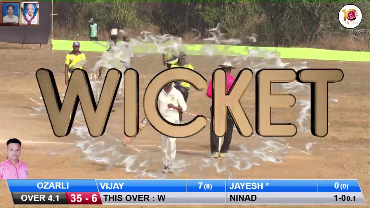 3 BALLS 3 WICKETS FROM NINAD AT EKNATH SHET DALVI SMRUTI CHASHAK 2020 ...