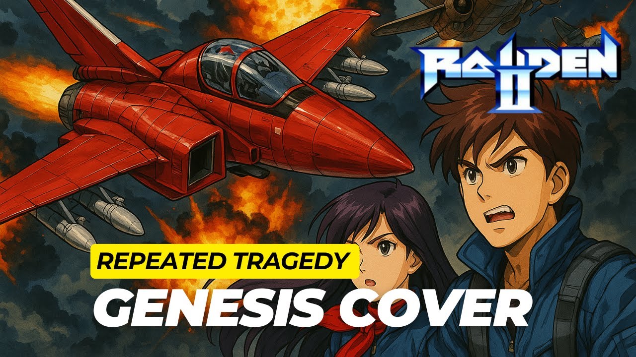 Raiden II: Repeated Tragedy [Sega Genesis / Mega Drive Cover] - YouTube