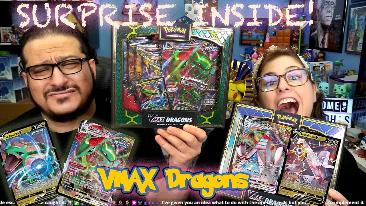 Dragon Fury Awaits! 🔥 What Pokémon Surprised Us? Unboxing Pokémon VMAX ...