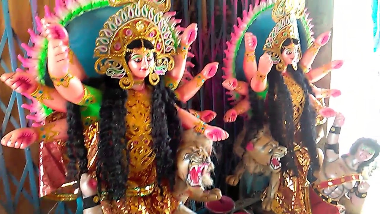 दुर्गा जी की मूर्ति कैसे बनाएं मां #Durga ji ki Pratiman द्वारा कैसे ...