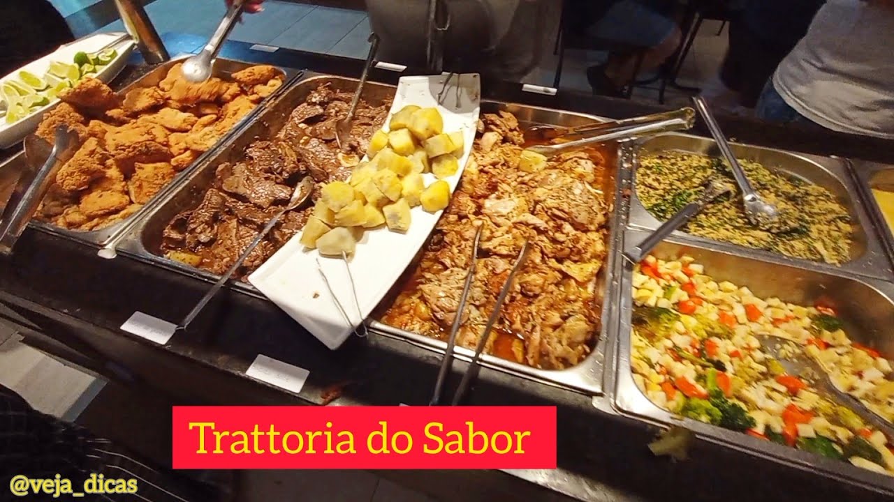 TRATTORIA DO SABOR - onde comer em Canoas/RS? Buffet Livre delicioso na ...