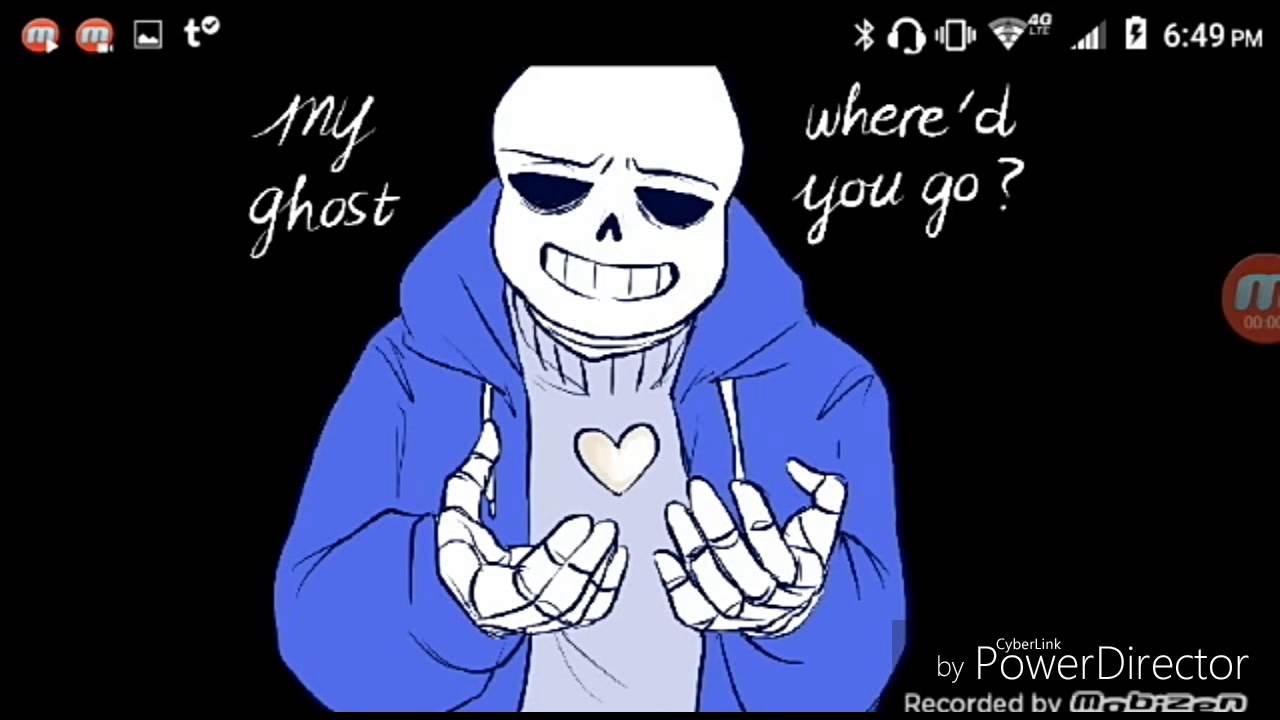 Sans x papyrus(ghost) - YouTube