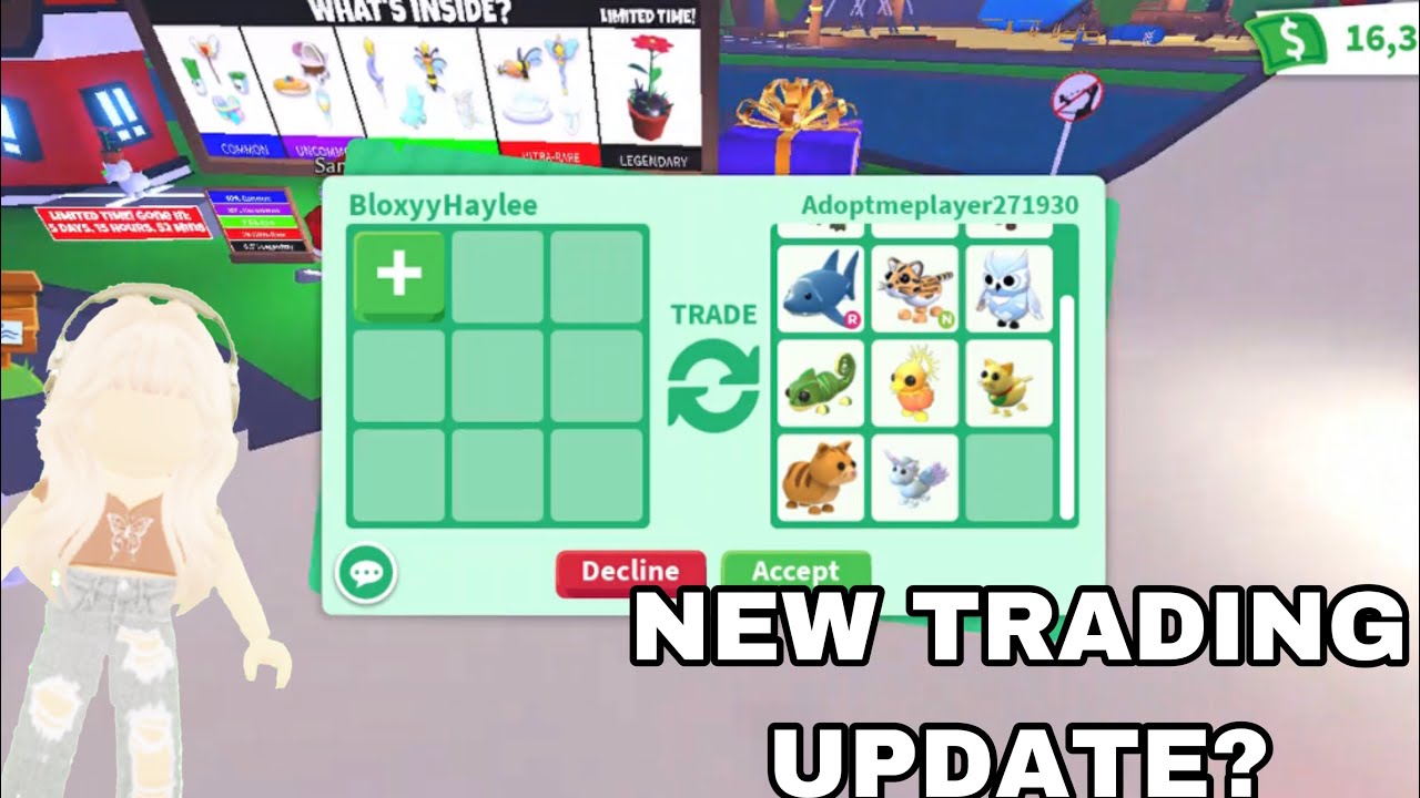 The NEW Trading Update ADOPT ME - YouTube