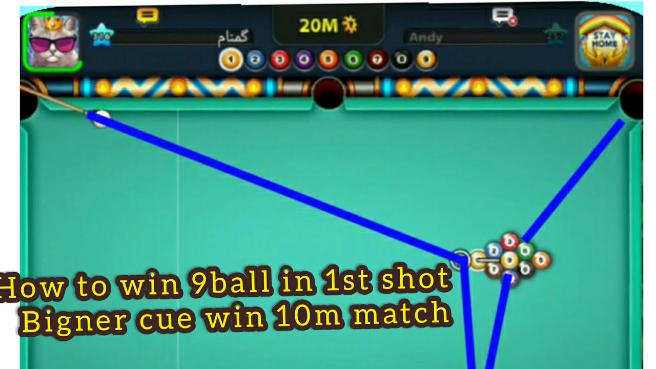HOW TO WIN 1ST SHOT 9BALL _ SOME trick shots enjoy_Golden shot😘😘 - YouTube