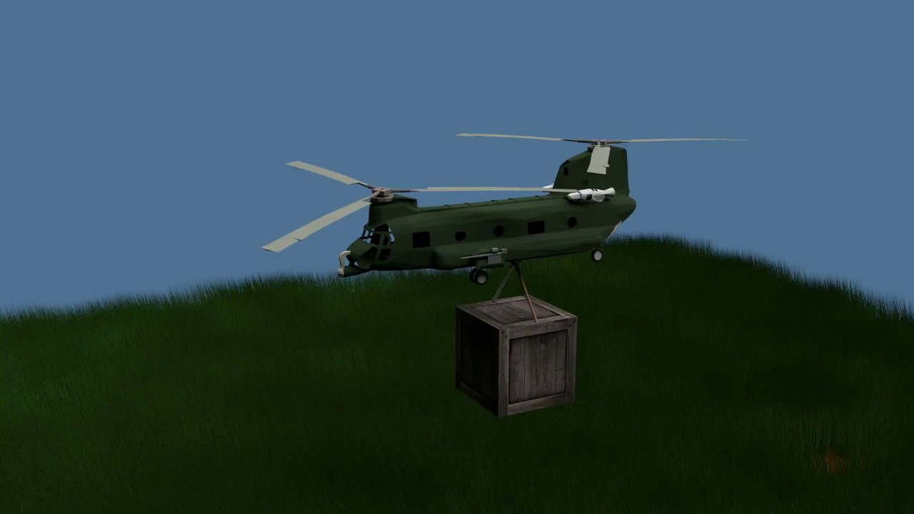 Basic Chinook animation - YouTube