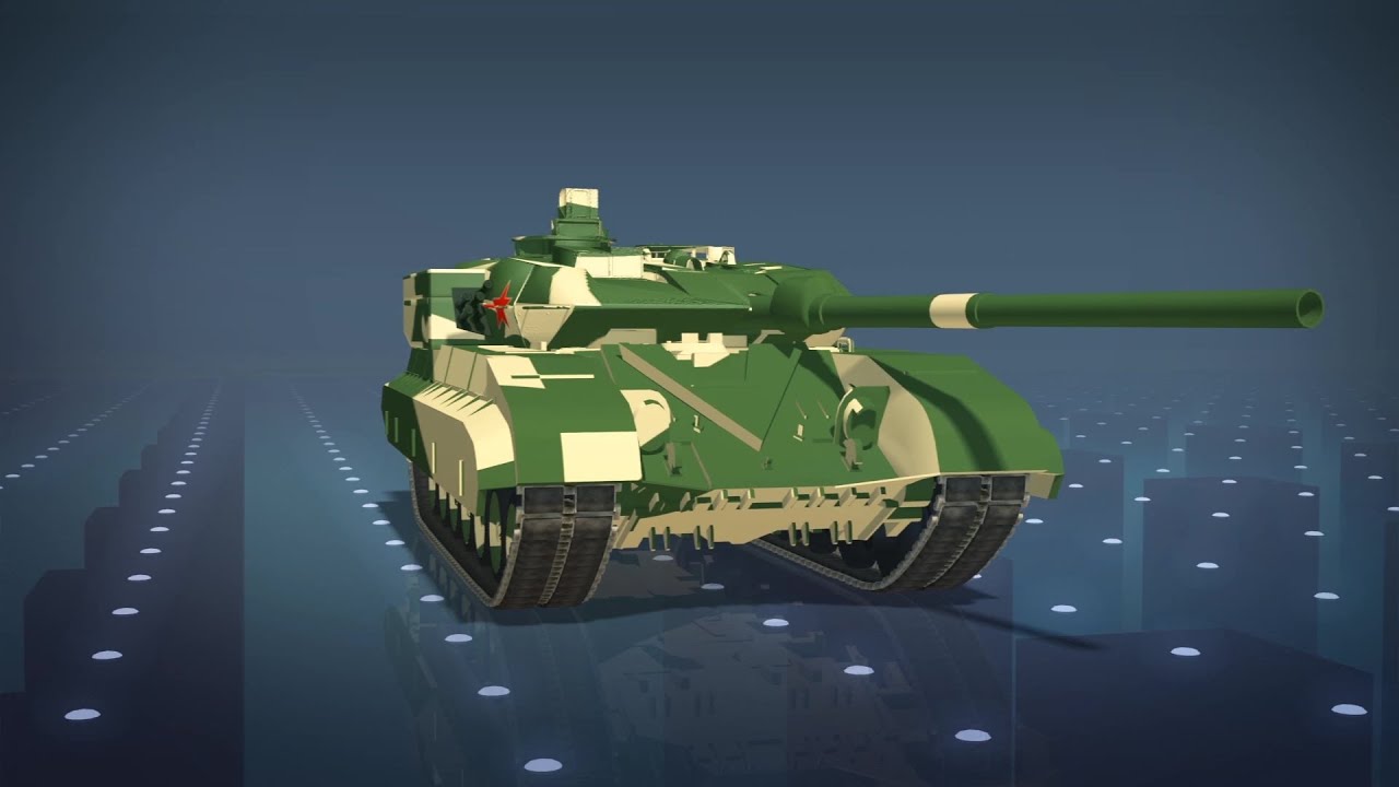 China showcases Type 99 battle tank - YouTube
