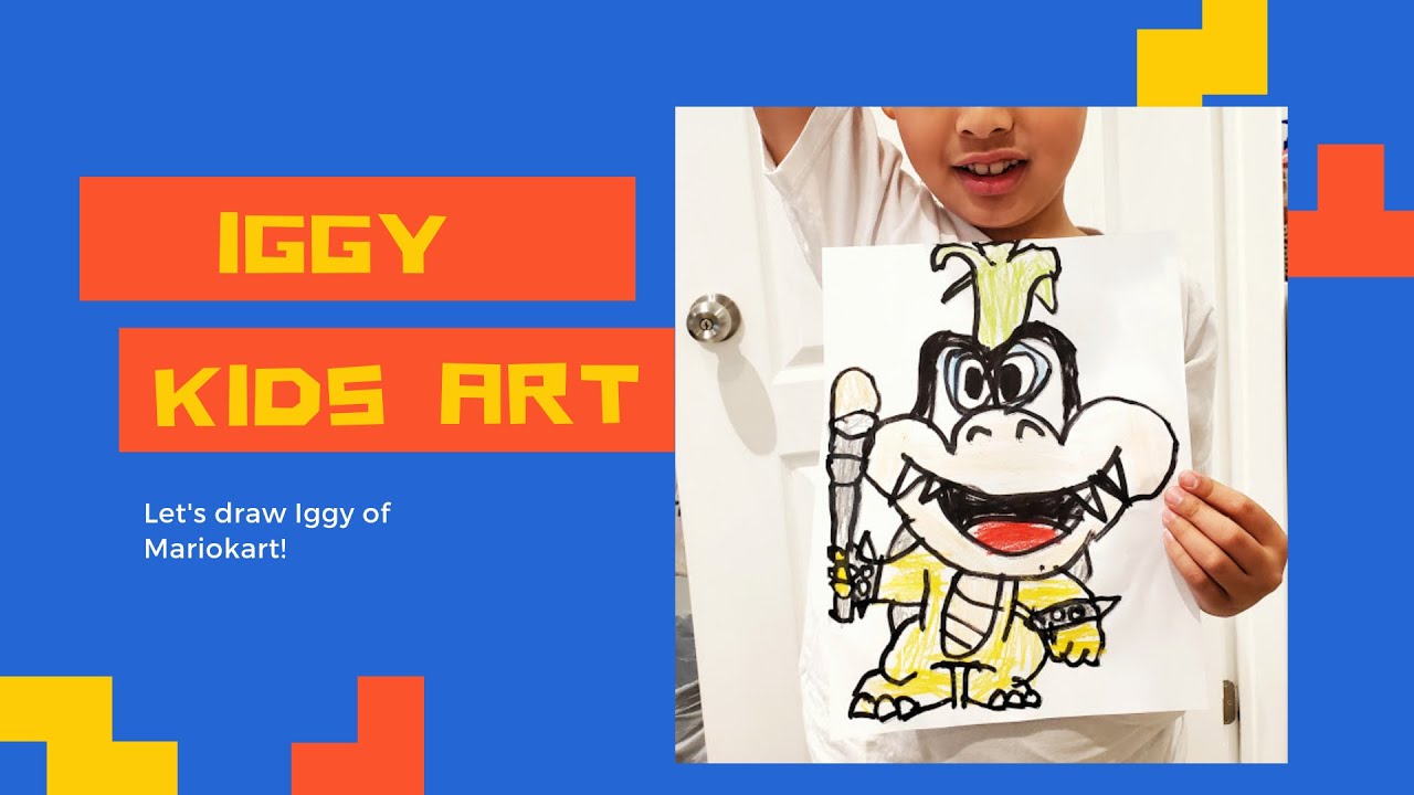 How to Draw Iggy from Mario Bros. - YouTube