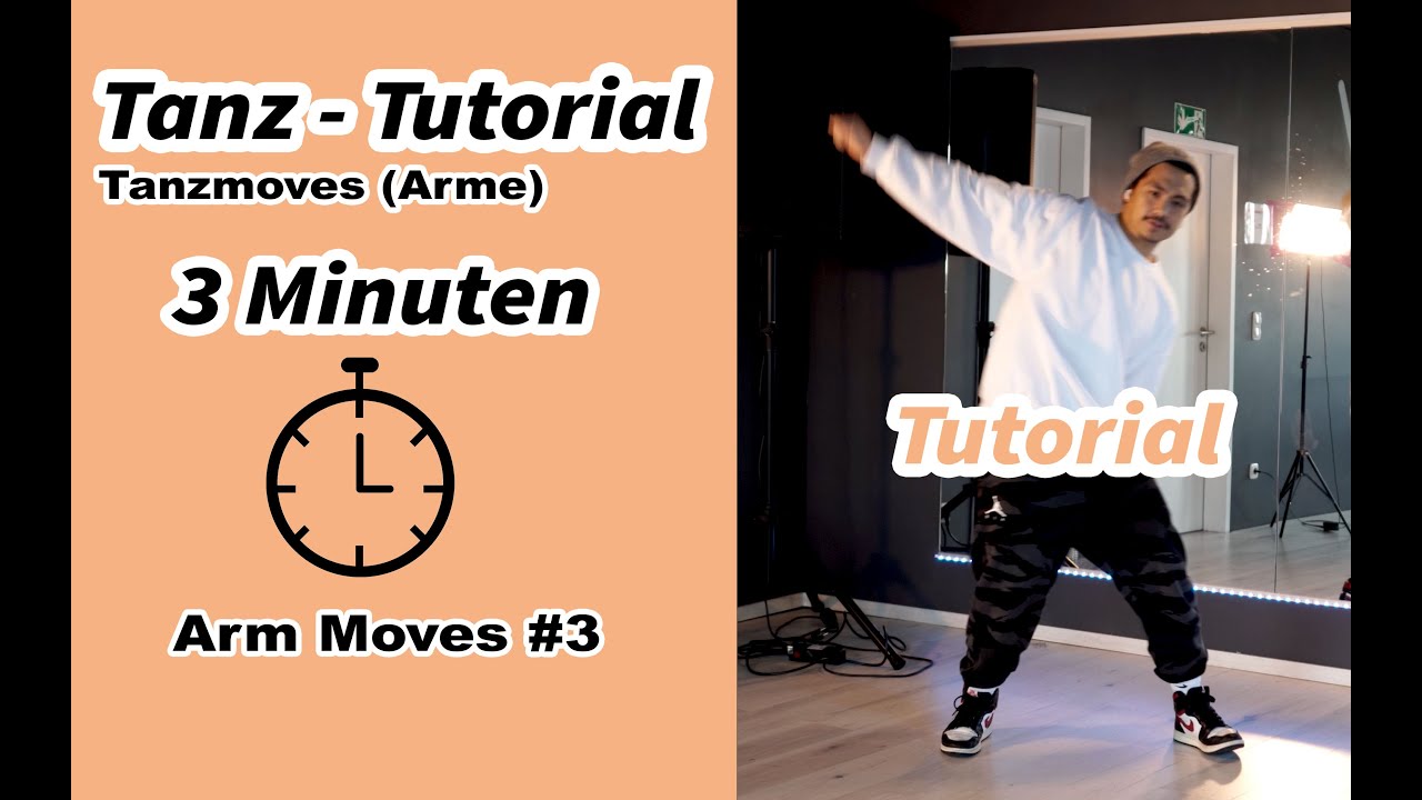 Tanz Tutorial: Nur 3 Minuten! (Arm Moves #3) | Tanzen einfach lernen für Anfänger - YouTube