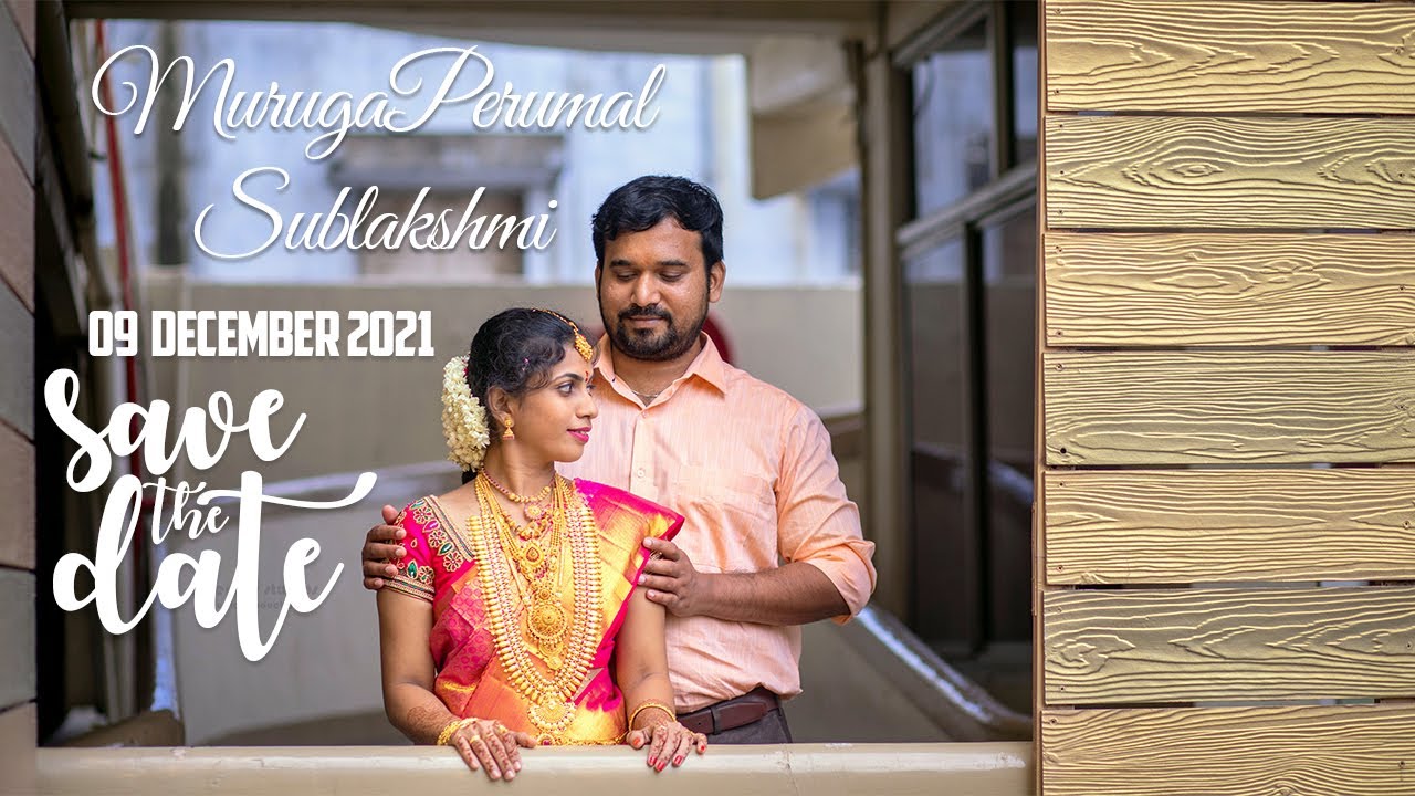 Muruga Perumal & Sublakshmi - Wedding Invitation - YouTube