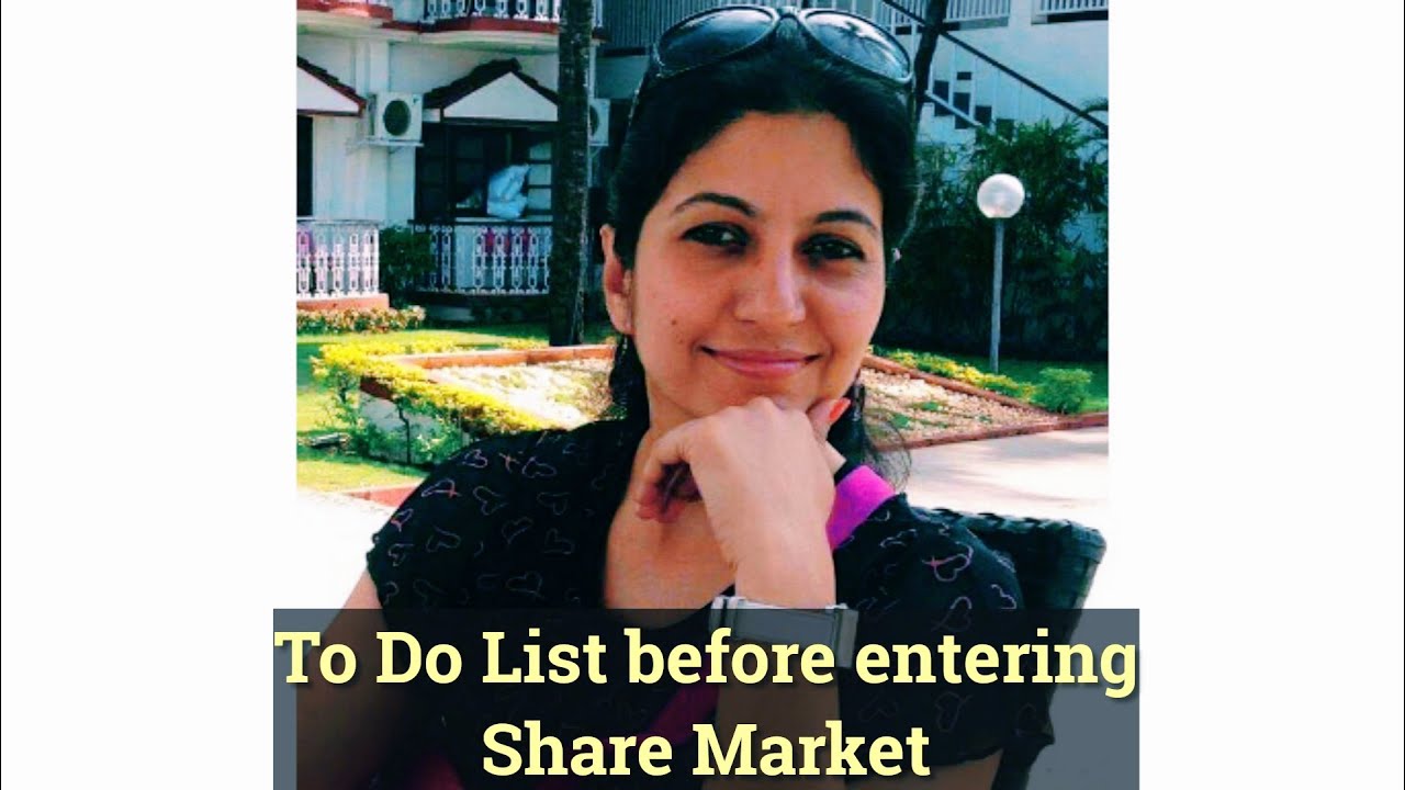 To Do list before entering share market-Lesson 2-learn with shreyasi ...