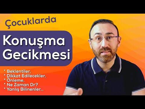 Çocuklarda Konuşma Gecikmesi (Canlı Yayın, Soru-Cevap)