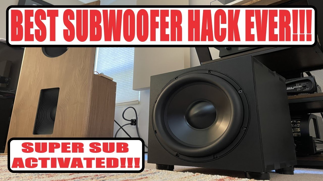🔥BEST SUBWOOFER HACK EVER!?!?! - YouTube
