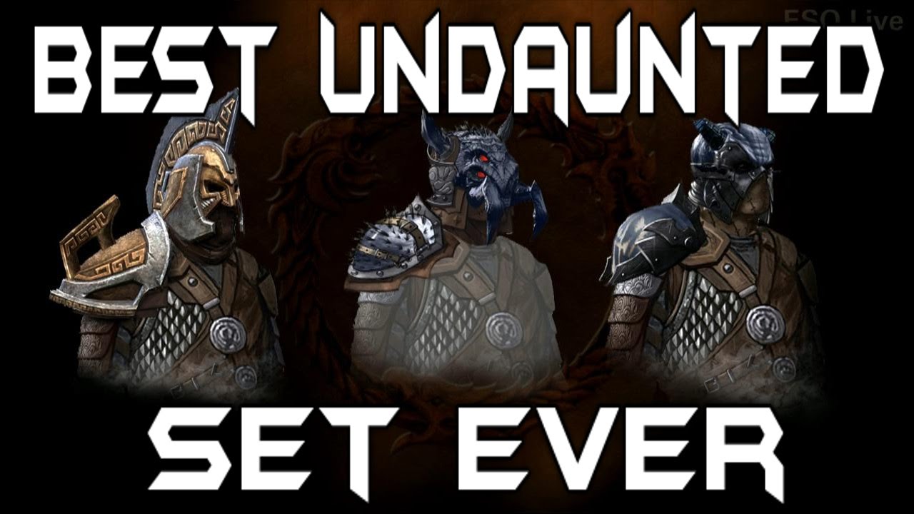 ESO: BEST UNDAUNTED SET EVER! - YouTube