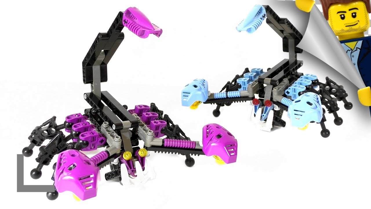 Обзор набора Lego Bionicle #8548 Нуи-Джаги (Nui-Jaga) - YouTube