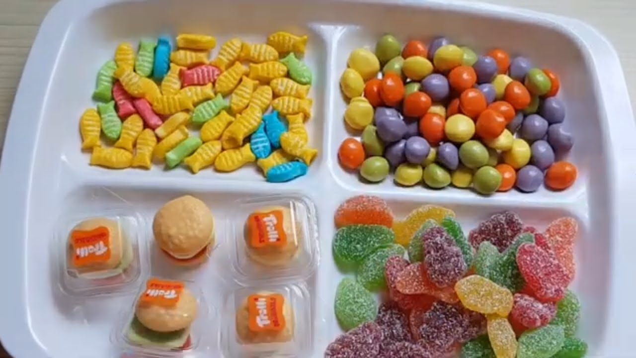 ASMR Opening of Goodies. Sweet Plate. - YouTube