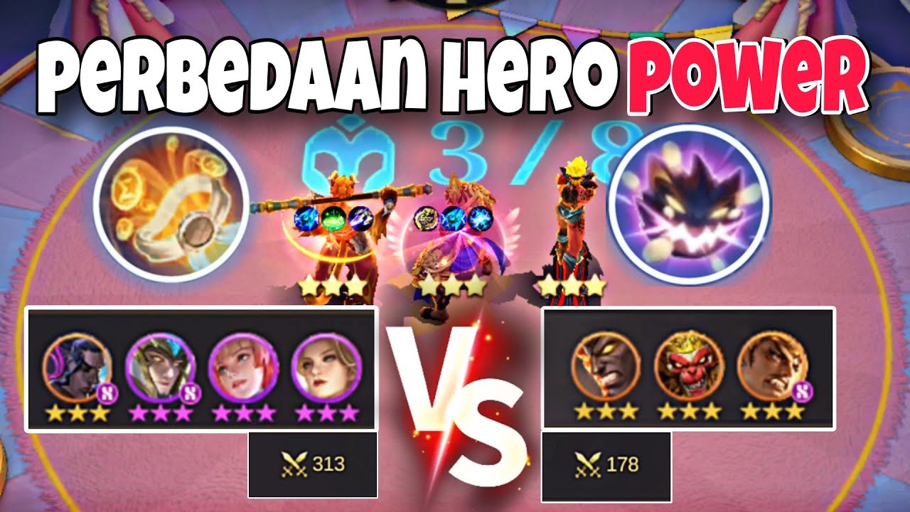 Perbedaan Hero Power Yang Sangat Drastis ‼️ - YouTube