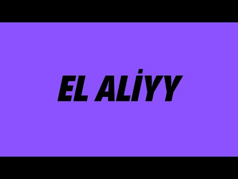 El Aliyy | Cenk Sabuncuoğlu