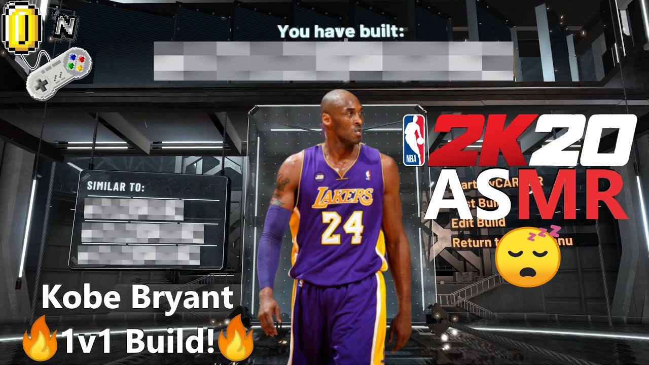 ASMR Gaming: NBA 2K20 Kobe Bryant MyPlayer Build! (Whispered) - YouTube